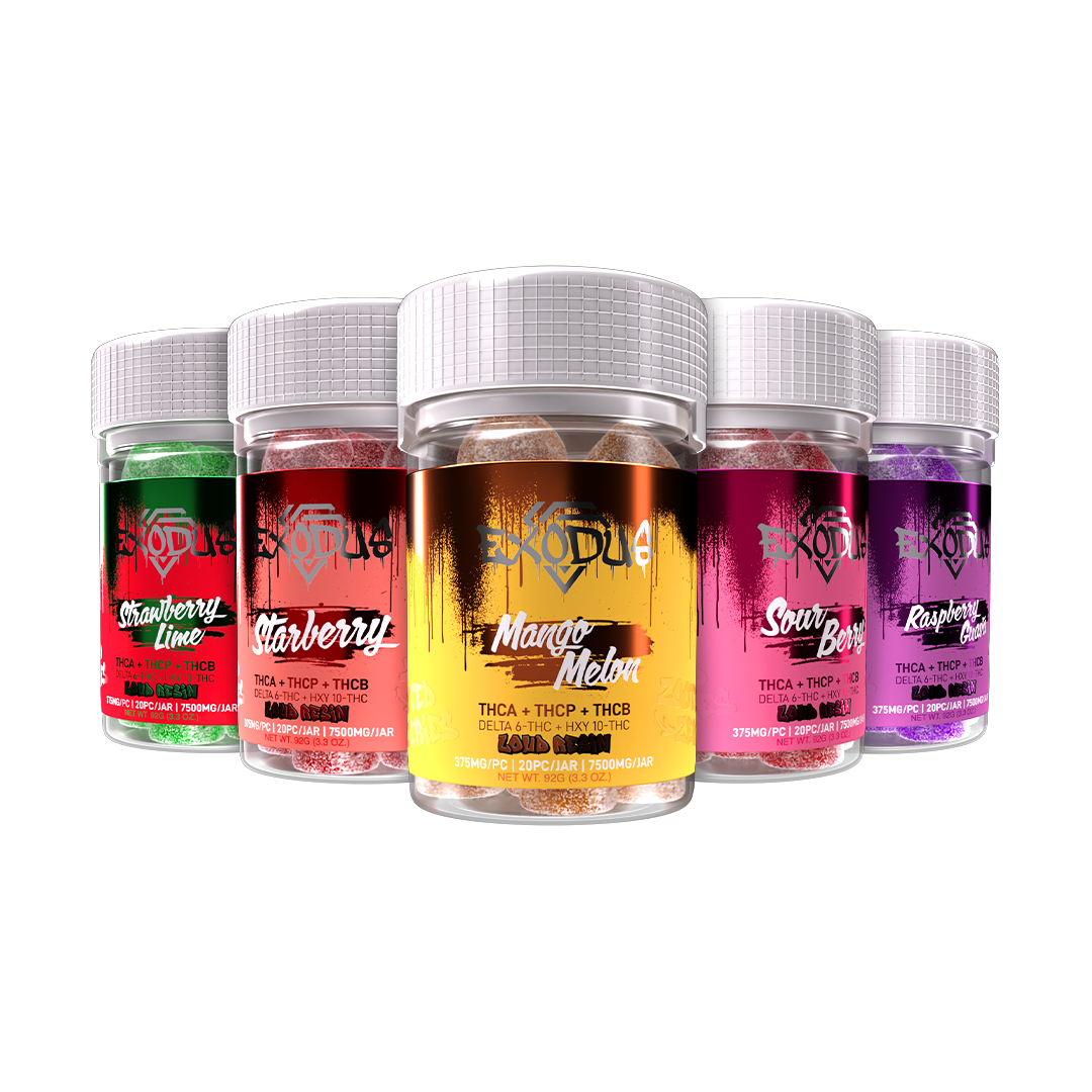 Zooted THCa Blend Gummies – 7500mg High-Potency Edibles